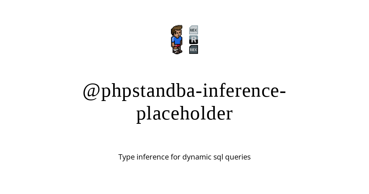 Type Inference For Dynamic Sql Queries My Developer Experience